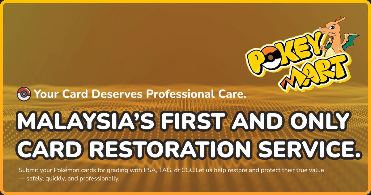 Pokey Mart – Pokémon Card Grading, Restoration & TCG Store